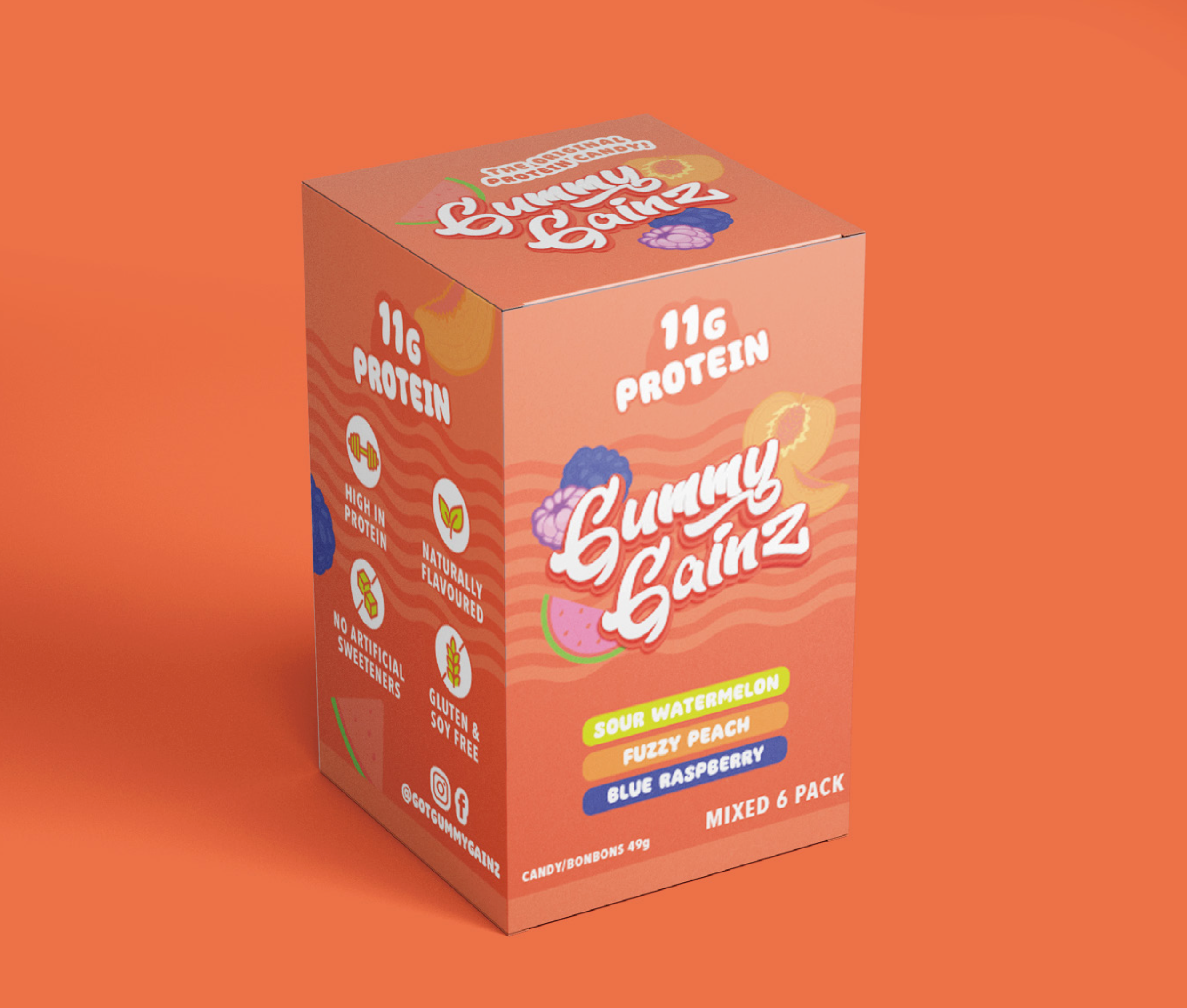 Gummy Gainz, The original protein gummies – GummyGainz Protein Candy