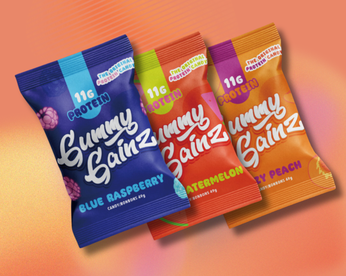 Assorted Flavours Protein Gummies 6 Pack – GummyGainz Protein Candy